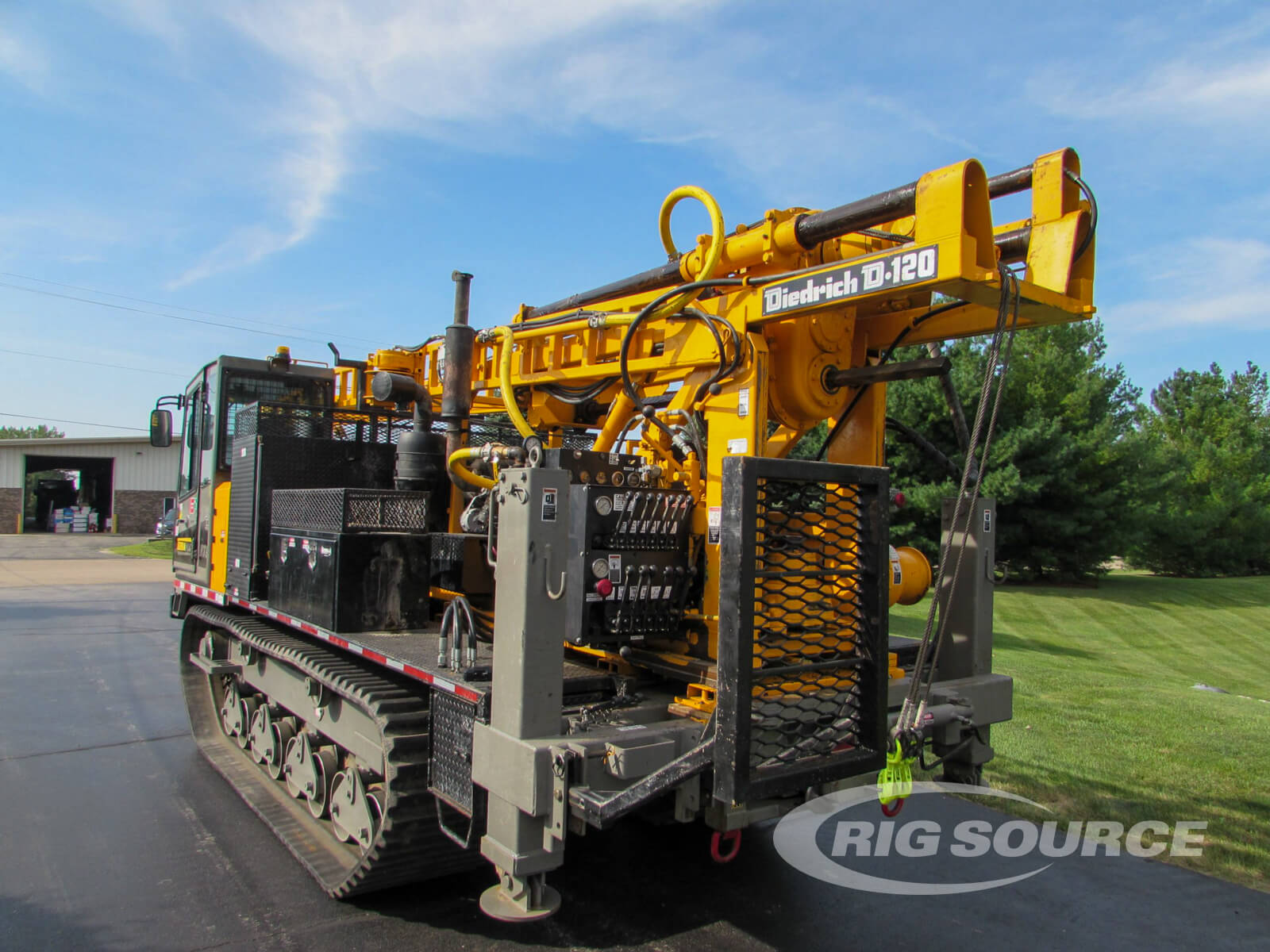 Track Mounted Diedrich D-120 Drill Rig - for Rent - #16118 | Drill Rigs ...