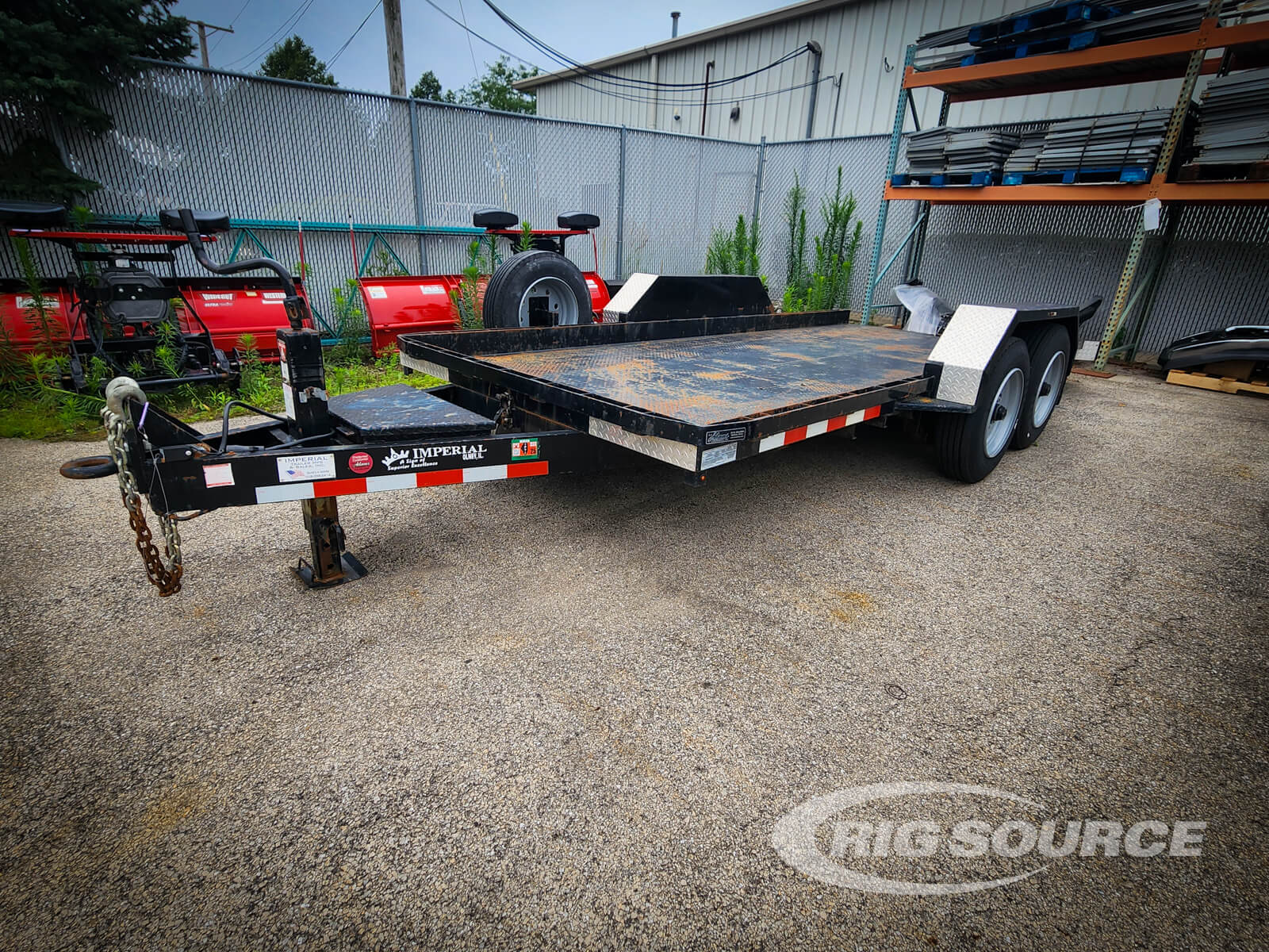 16' Imperial Tilt Deck 16,000lb. Lowboy Trailer for Rent - Unit #20306 ...