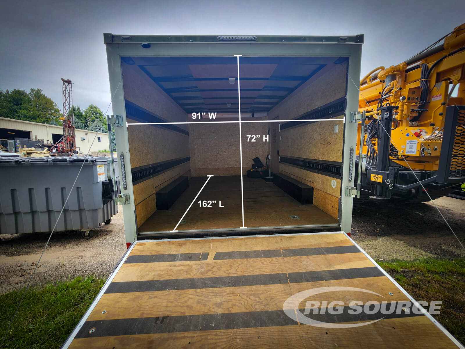 14' Bravo Enclosed Trailer for Rent - Unit #20307 for Rent