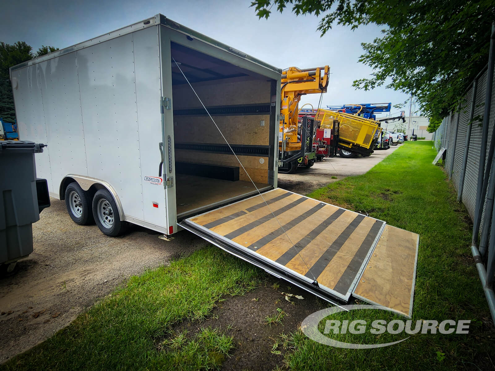 14' Bravo Enclosed Trailer for Rent - Unit #20307 for Rent