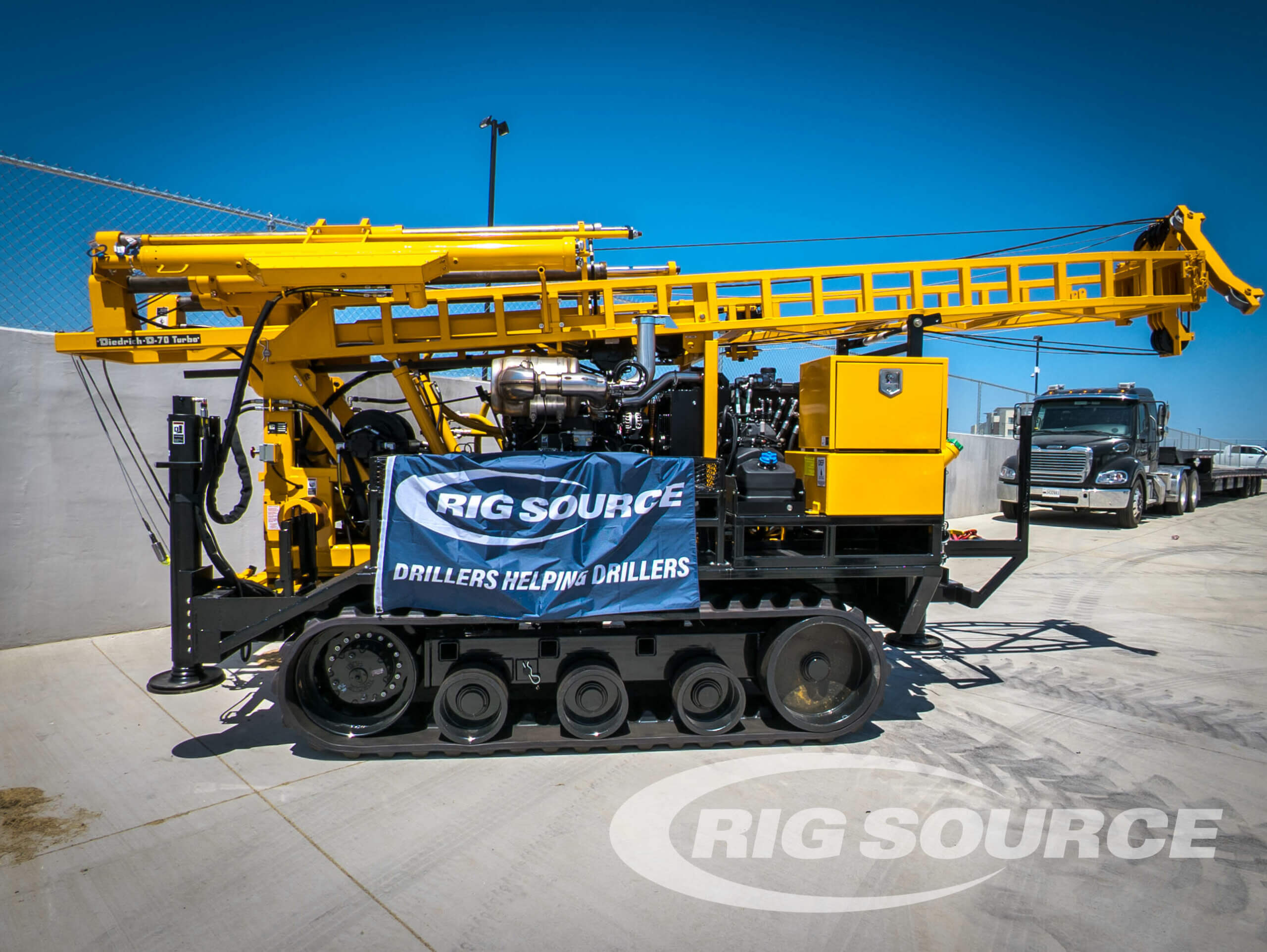 Diedrich D-70 Remote Drill Rig | Track Drilling Rig | Unit # 23108