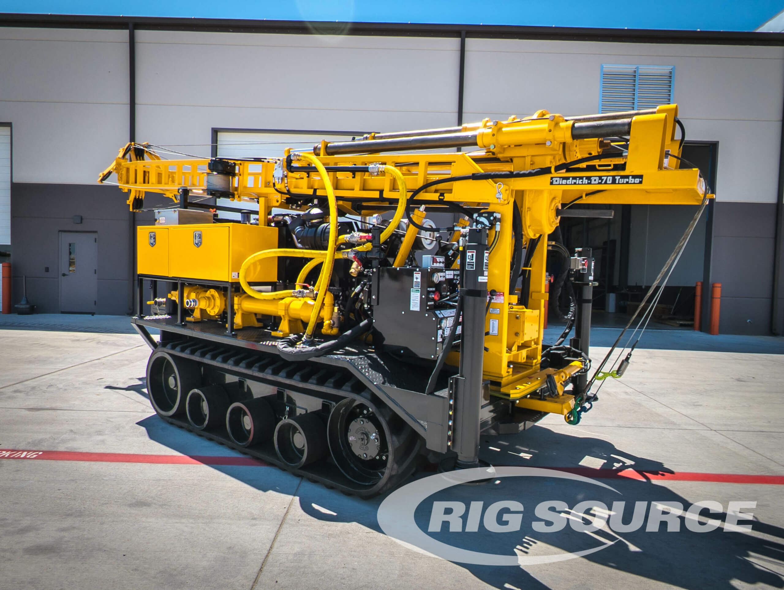 Diedrich D-70 Remote Drill Rig | Track Drilling Rig | Unit # 23108