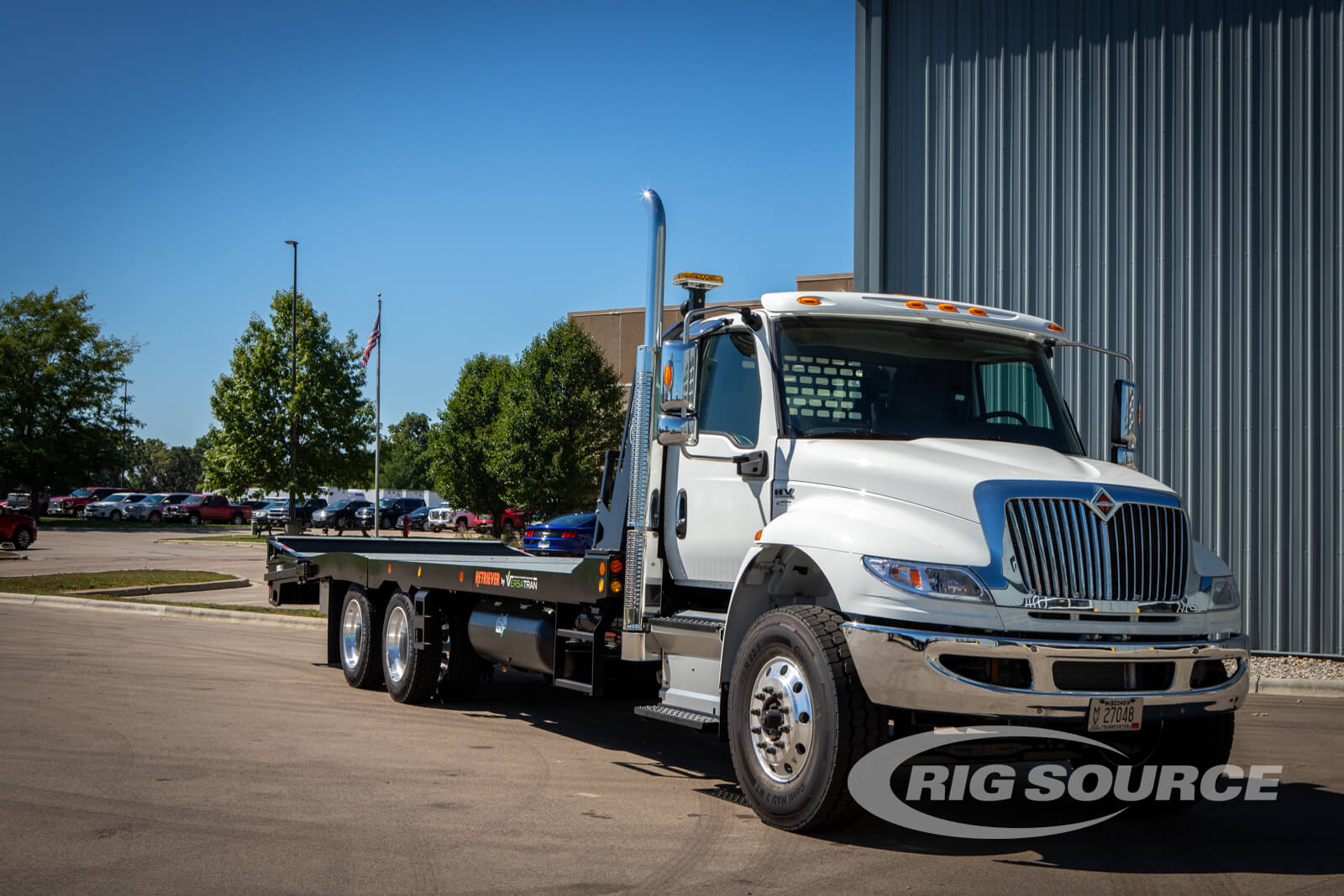 ***SOLD***Versatran 15T Retriever - 2024 International HV607 Chassis ...