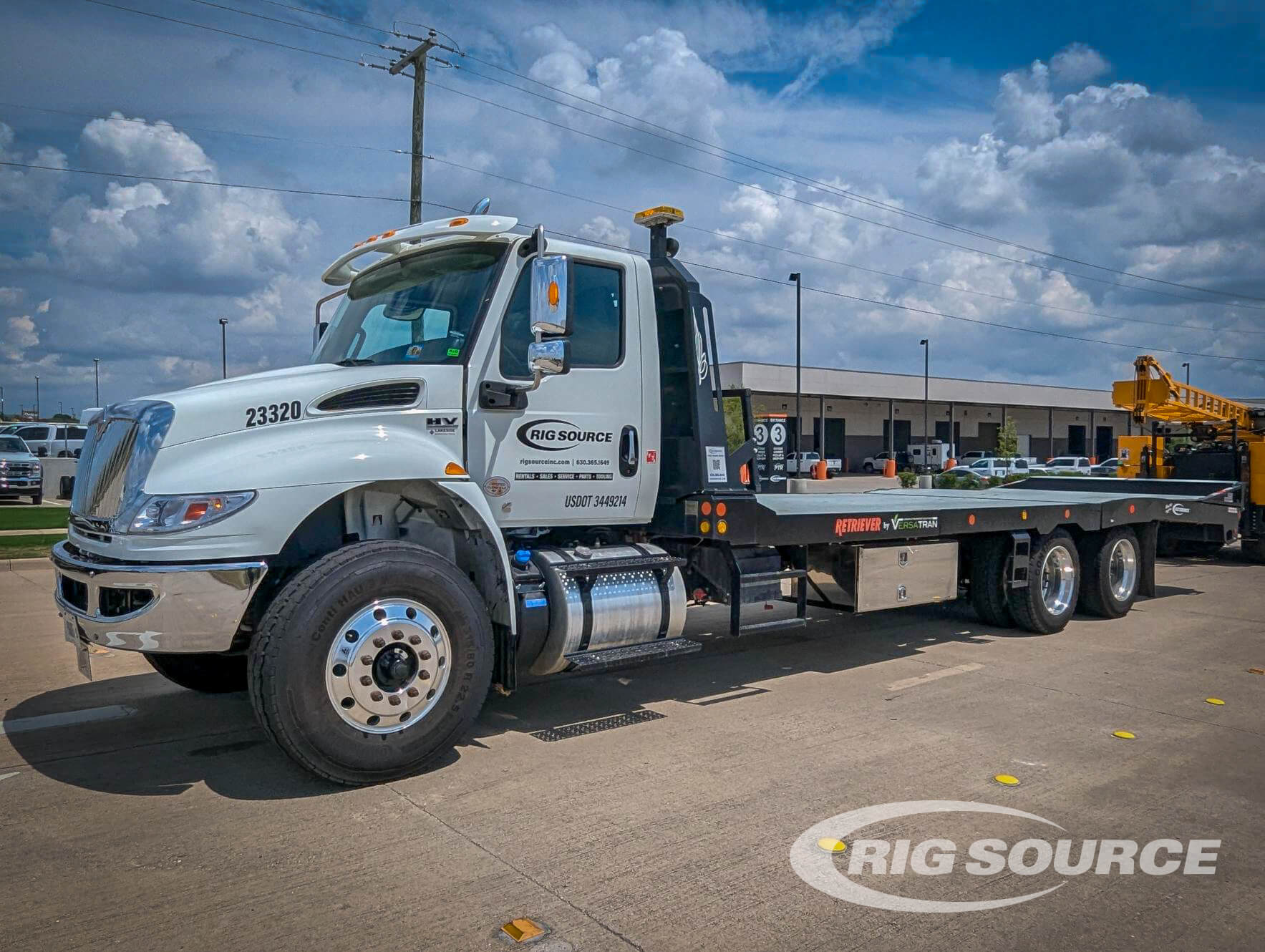 Versatran 15T Retriever - 2024 International HV607 Chassis - For Rent ...