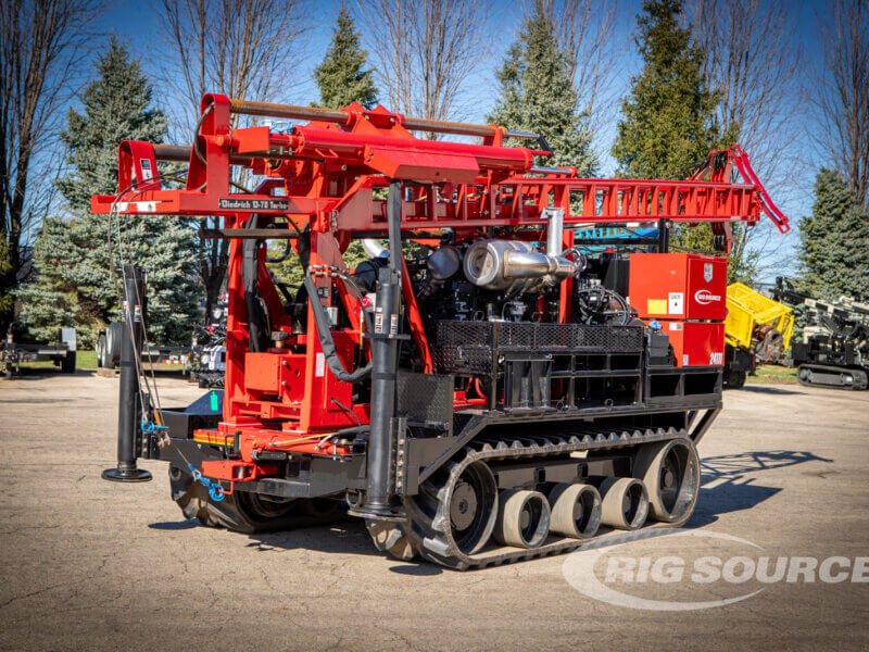 Diedrich D-70 Remote Drill Rig | Track Drilling Rig | Unit #24111