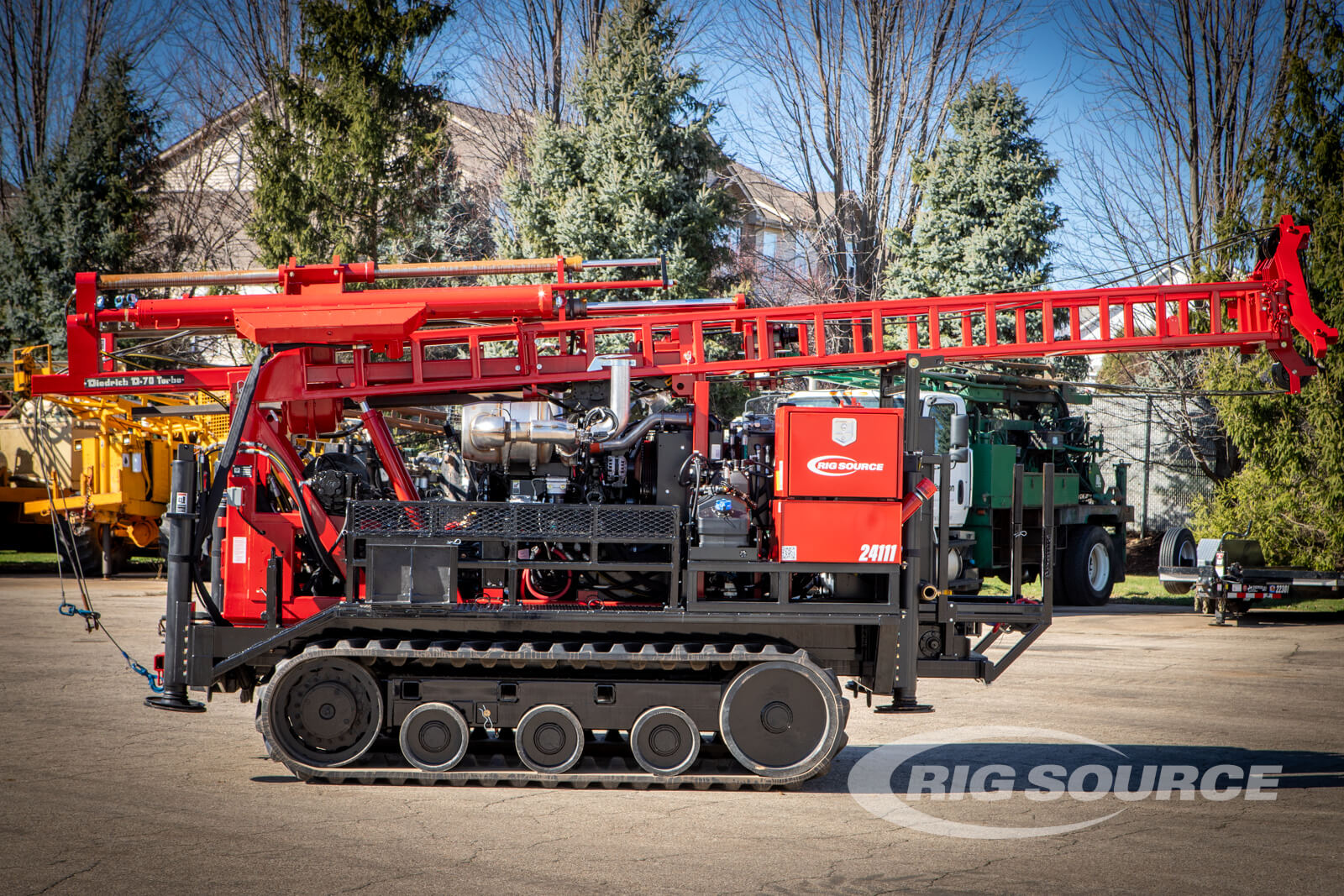 Diedrich D-70 Remote Drill Rig | Track Drilling Rig | Unit #24111