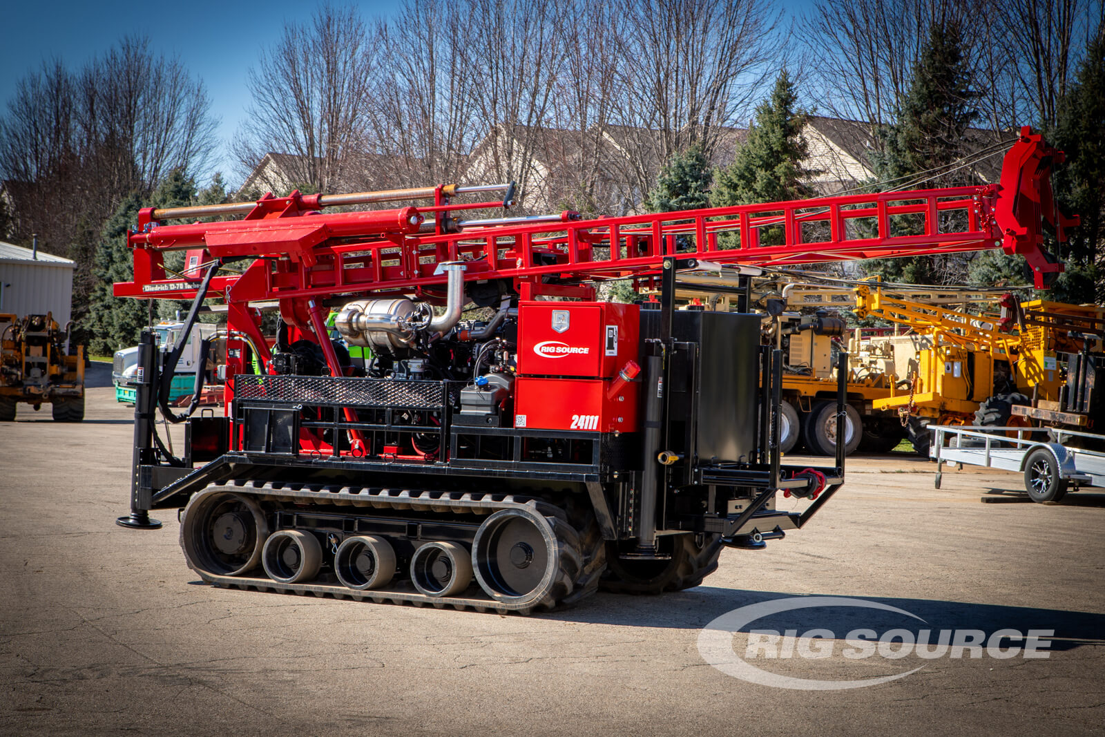 Diedrich D-70 Remote Drill Rig | Track Drilling Rig | Unit #24111