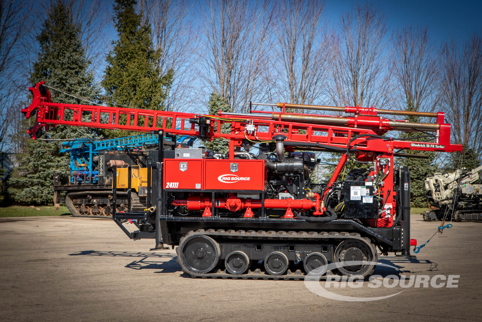 Diedrich D-70 Remote Drill Rig | Track Drilling Rig | Unit #24111
