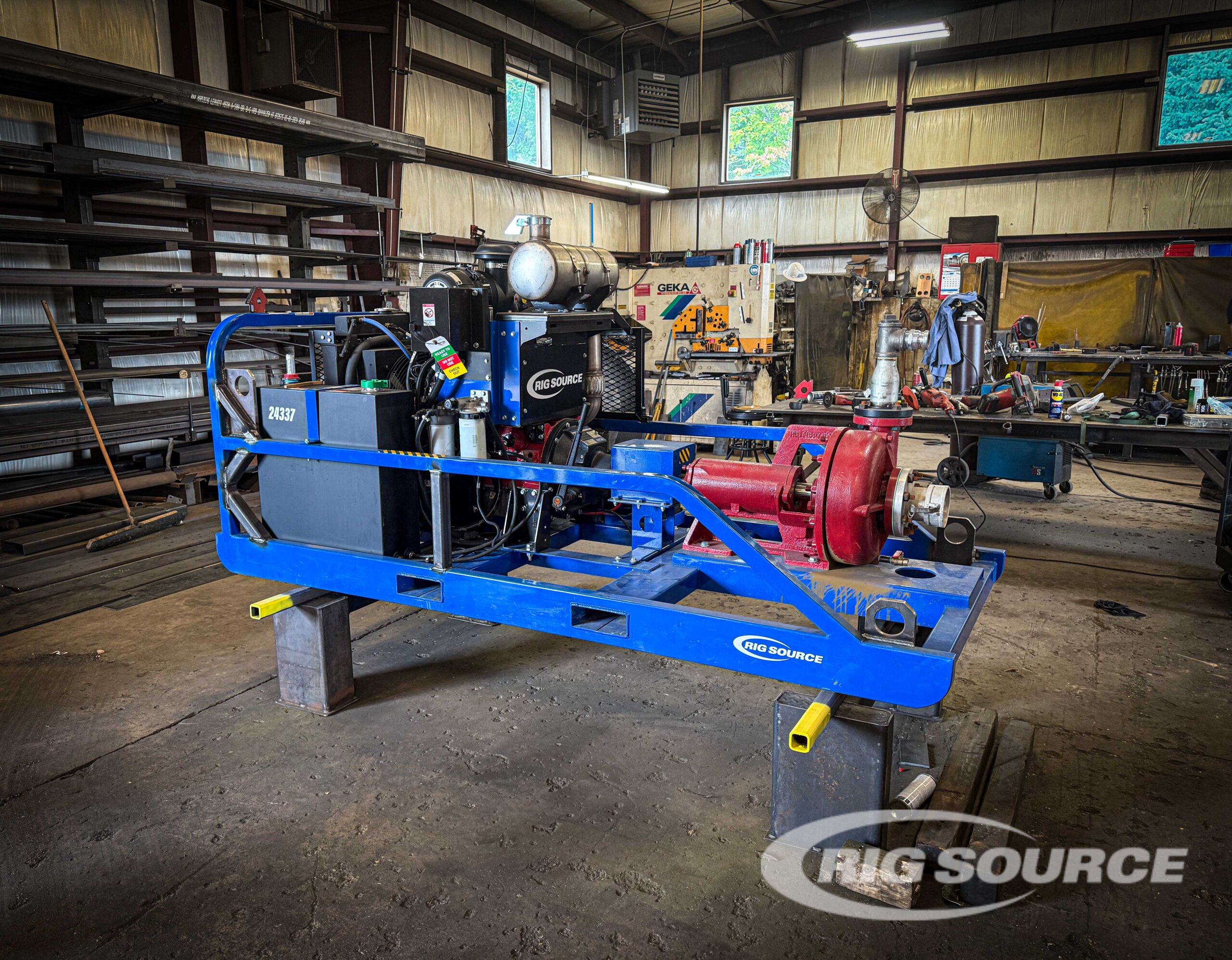 Power Mule HP Pump Skid - Unit 24337 | Rig Source