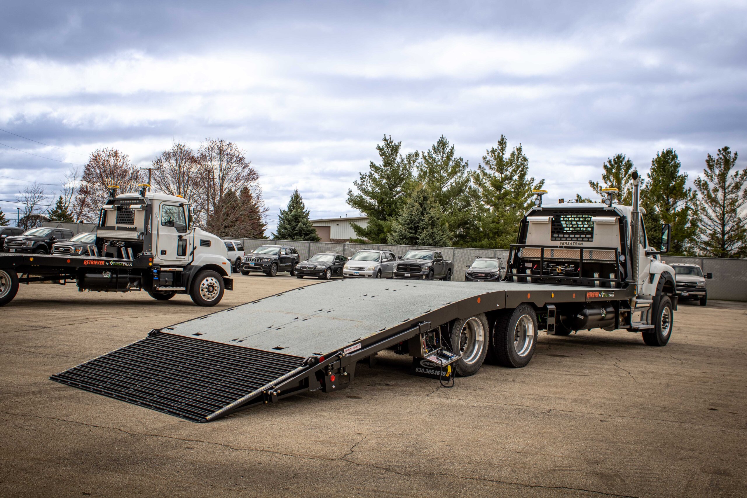 Versatran 15T Retriever - International HV613 Chassis - For Sale - Unit ...