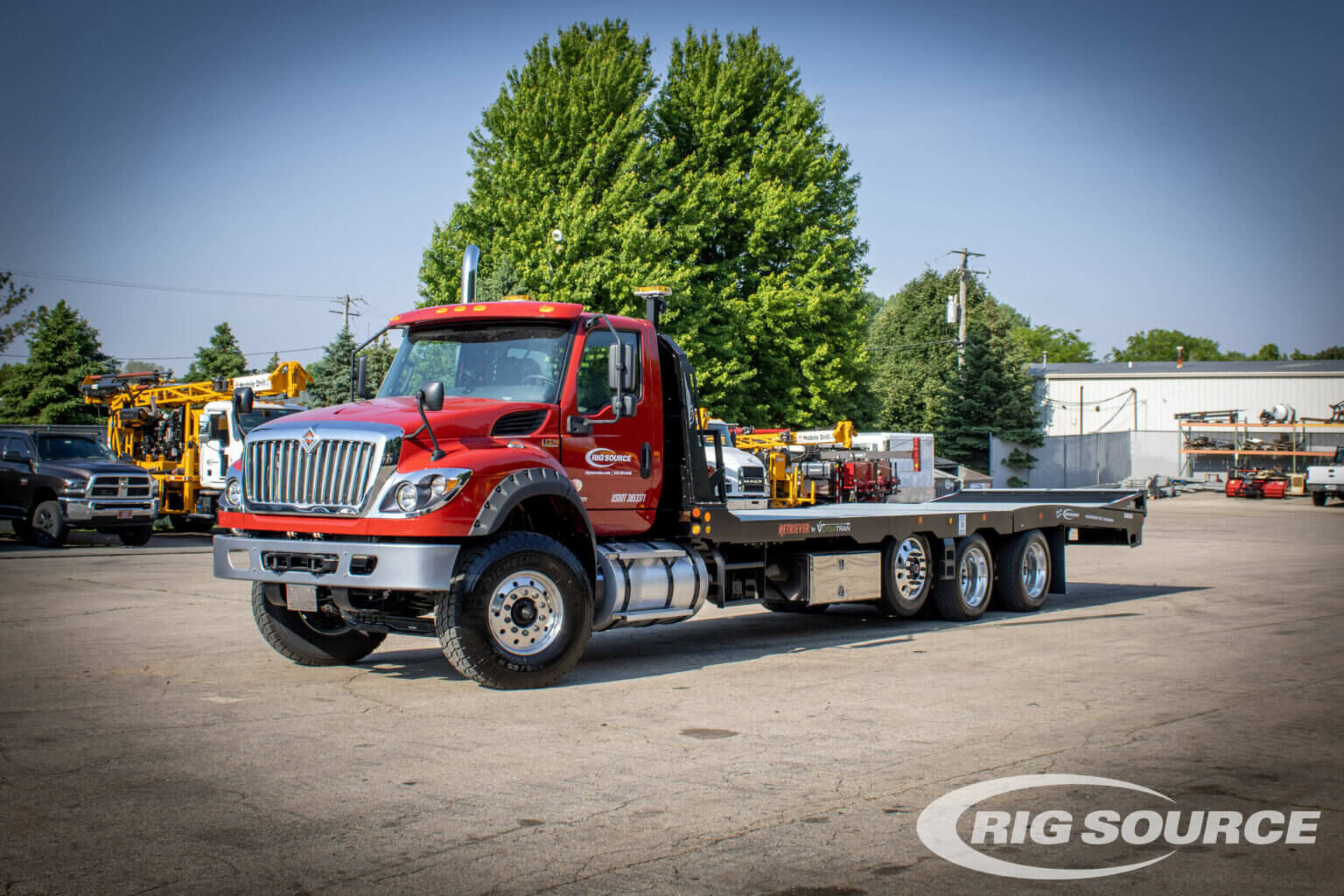 Rollback Truck | Rental Drilling Equipment | Rig Source